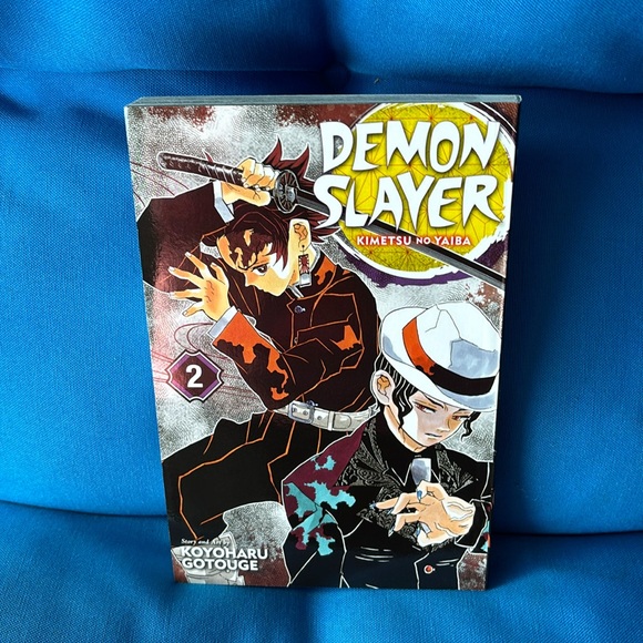 Shonen Jump | Accents | Demon Slayer Kimetsu No Yaiba Comic Volume 2 ...